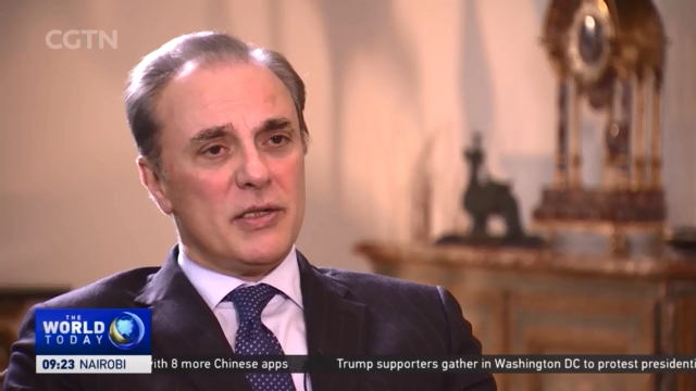 Ambassador Talks: Italian ambassador talks about ties with China - CGTN