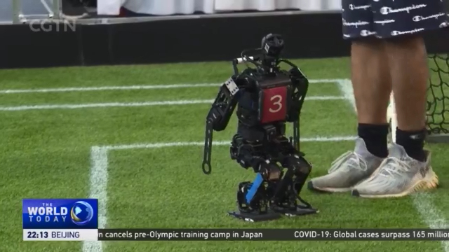 Robocup 2021: Global robotics football competition begins in China's ...