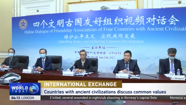 International Exchange: Countries with ancient civilization discuss ...