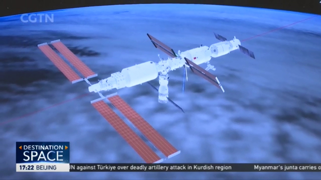 China Space Station: Shenzhou-14 crew enter Wentian lab module - CGTN