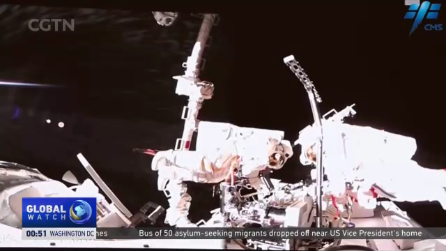 China Space Station: Shenzhou-14 crew conducts second space walk - CGTN