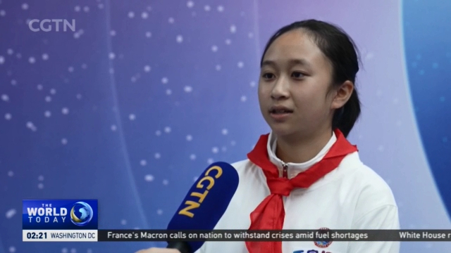 Tiangong Class: Reactions from students and teachers attending the session - CGTN