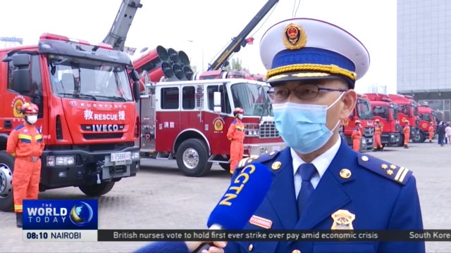 National Fire Prevention Day: China improving skills, equipment of fire ...