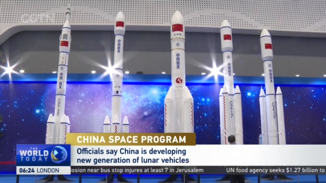China Space Program: Officials say China is developing new generation of lunar vehicles - CGTN