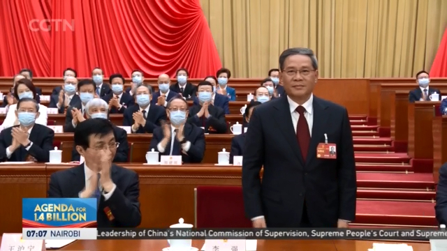 China's Political Season: Li Qiang endorsed as Chinese premier - CGTN