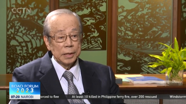 Connecting Asia and the World: CGTN interviews former Japanese PM Yasuo ...