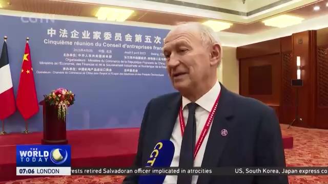 China-France Ties: Chinese and French entrepreneurs sign cooperative agreements - CGTN
