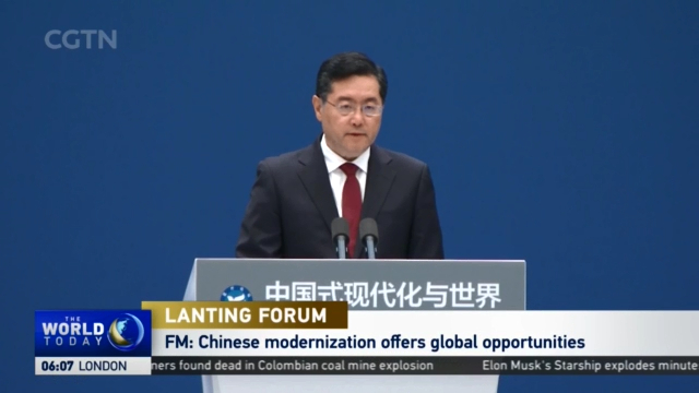 Lanting Forum: FM: Chinese modernization offers global opportunities - CGTN
