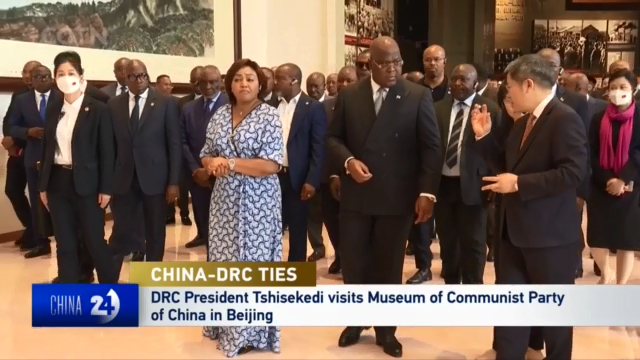 China-DRC Ties: DRC President Tshisekedi visits Museum of Communist ...
