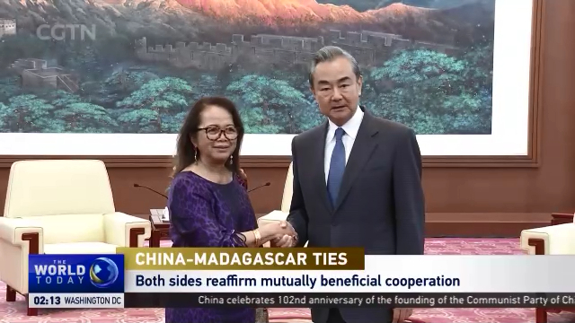 China-Madagascar Ties: Both sides reaffirm mutually beneficial cooperation - CGTN