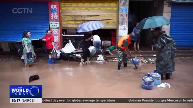 Chongqing Rainstorm: Heaviest rainfall this flood season - CGTN
