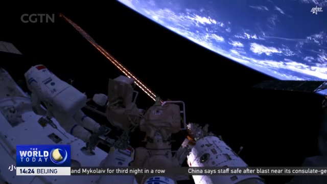 China Space Station: Shenzhou-16 crew conduct first extravehicular activities - CGTN