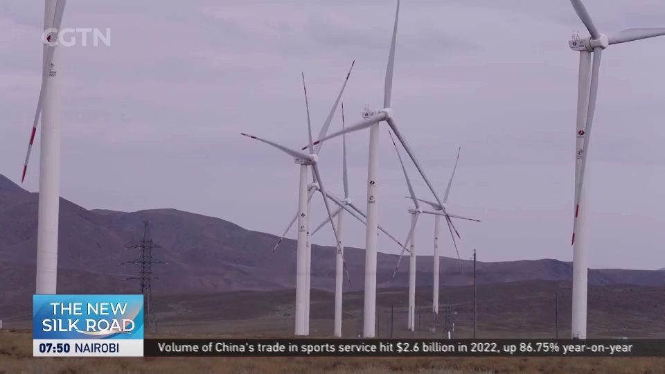 Belt and Road Initiative Turns 10: China-Kazakhstan cooperation on Shelek Wind Farm paves the ...