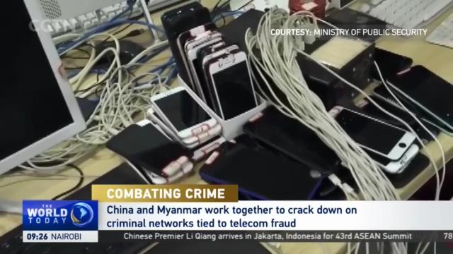 Combating Crime: China and Myanmar work together to crack down on ...