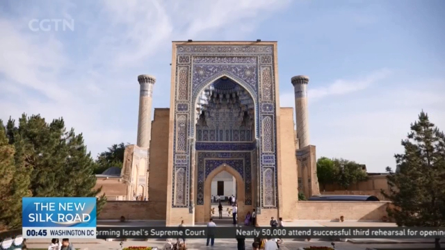 Belt and Road Initiative Turns 10: Samarkand, ancient city on the Silk ...