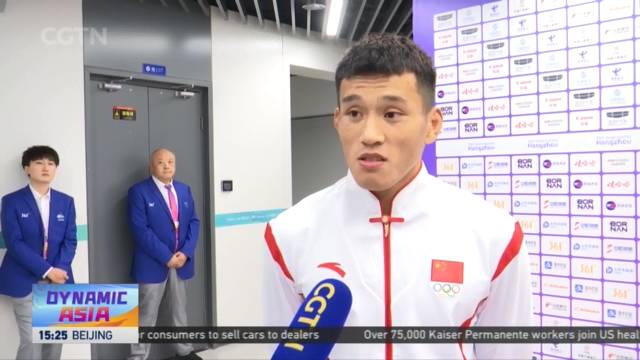 Hangzhou Asian Games: Chinese wrestler Liu Rui wins men's Greco-Roman ...