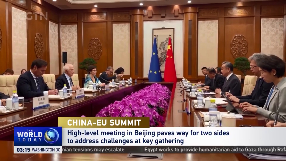China-EU Summit: High-level meeting in Beijing paves way for two sides ...