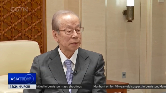 China-Japan Relations: CGTN exclusive interview with former Japanese PM ...