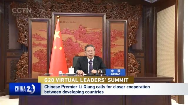 G20 Virtual Leaders' Summit: Chinese Premier Li Qiang calls for closer ...
