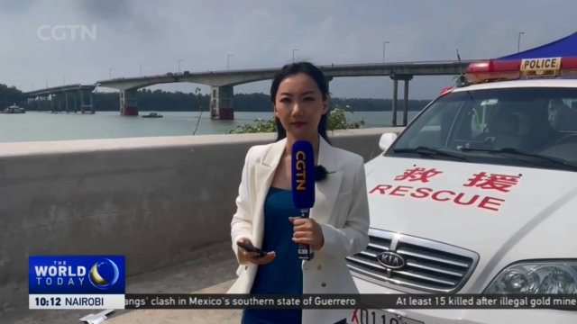 China Bridge Accident: Container ship collides with bridge in Guangzhou ...