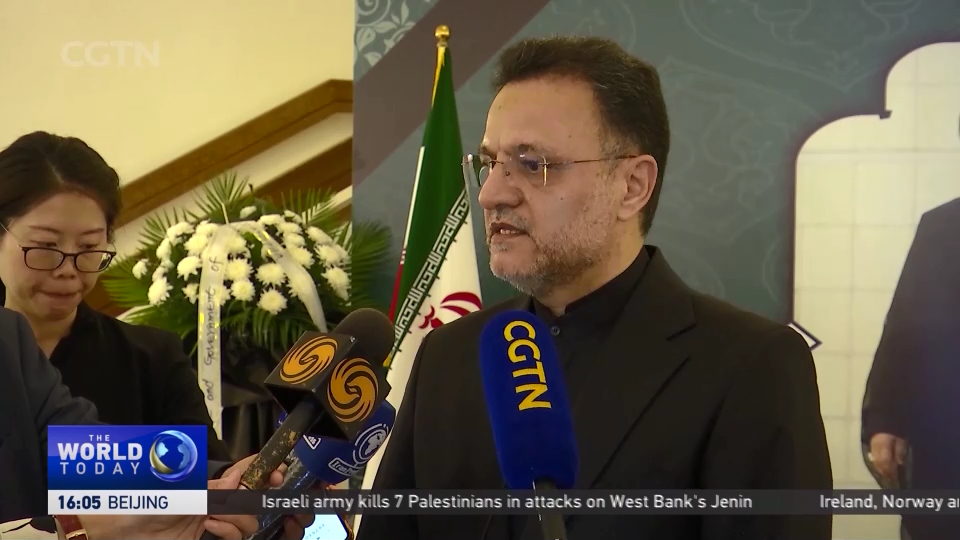 Iranian President Killed: Memorial service held at Iranian Embassy in ...