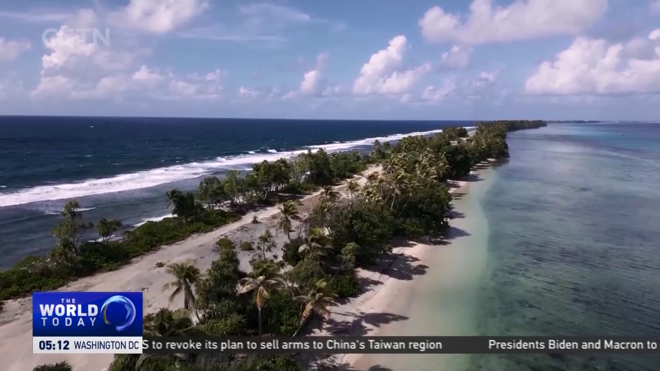 World Oceans Day: Tuvalu launches new solutions for climate change - CGTN