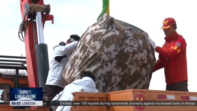 China Lunar Exploration: Chang'e-6 probe completes mission, bringing ...