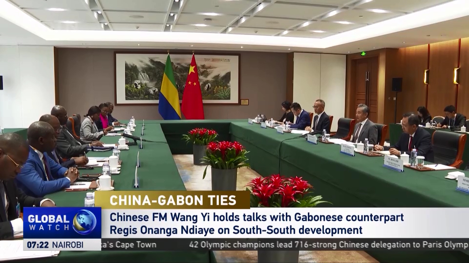 China-Gabon Ties: Chinese FM Wang Yi holds talks with Gabonese ...