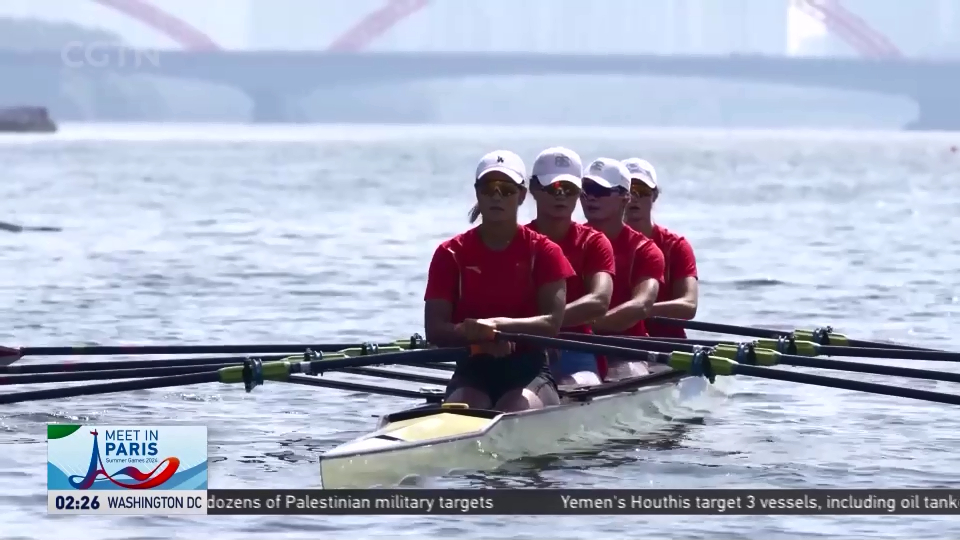 Olympic Games 2024: China's rowing team train in Shenyang ahead of ...