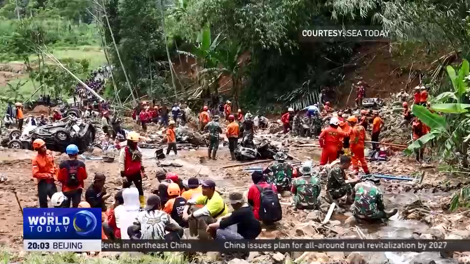 Indonesia Landslide: Death toll in central Java rises to 21 - CGTN