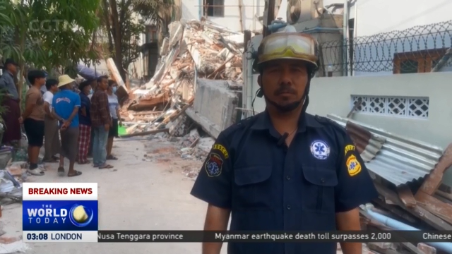 Myanmar Earthquake: Ongoing aftershocks hamper rescue efforts - CGTN