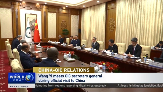 China-OIC Relations: Wang Yi meets OIC secretary general during ...